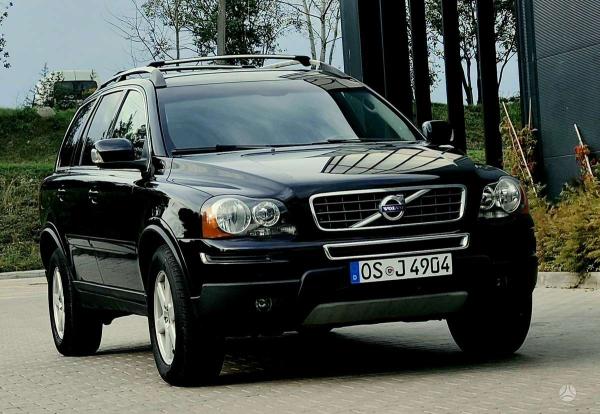 Black Volvo XC90 2010 in Vilnius, with an engine capacity of 2.40 L and mileage of 270 thousand km for 9499 €, photo 4 on AUTOMOTO.COM.LV
