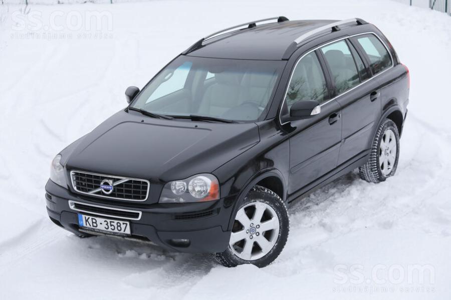 Black Volvo XC90 2011 in Riga, with an engine capacity of 2.40 L and mileage of 0 thousand km for 5990 €, photo 5 on AUTOMOTO.COM.LV