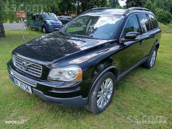 Черный Вольво ХС90 2011 в Бауска, объемом двигателя 2.40 л и пробегом 259 тыс. км за 8990 €, фото 1 на AUTOMOTO.COM.LV