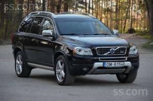 Black Volvo XC90 2011 in Riga, with an engine capacity of 2.40 L and mileage of 285 thousand km for 10990 €, photo  on AUTOMOTO.COM.LV