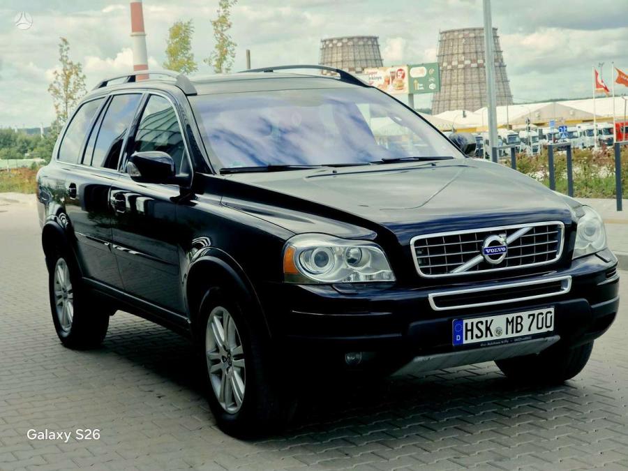 Черный Вольво ХС90 2011 в Вильнюс, объемом двигателя 2.40 л и пробегом 312 тыс. км за 11200 €, фото 7 на AUTOMOTO.COM.LV