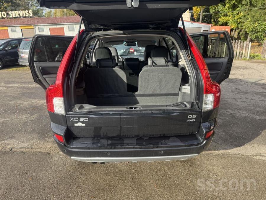 Melns Volvo XC90 2012 Rīga, ar dzinēja tilpumu 2.40 L un nobraukumu 204 tūkst. km par 11700 €, foto 9 vietnē AUTOMOTO.COM.LV
