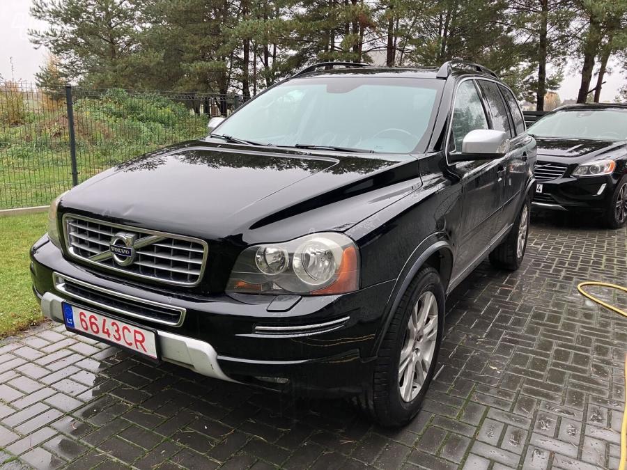 Melns Volvo XC90 2013 Kauņa, ar dzinēja tilpumu 3.20 L un nobraukumu 244 tūkst. km par 5700 €, foto 2 vietnē AUTOMOTO.COM.LV
