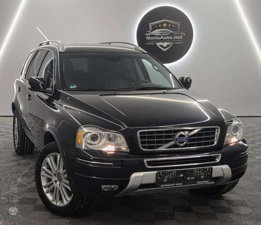 Melns Volvo XC90 2013 Marijampole, ar dzinēja tilpumu 2.40 L un nobraukumu 263 tūkst. km par 12950 €, foto 1 vietnē AUTOMOTO.COM.LV