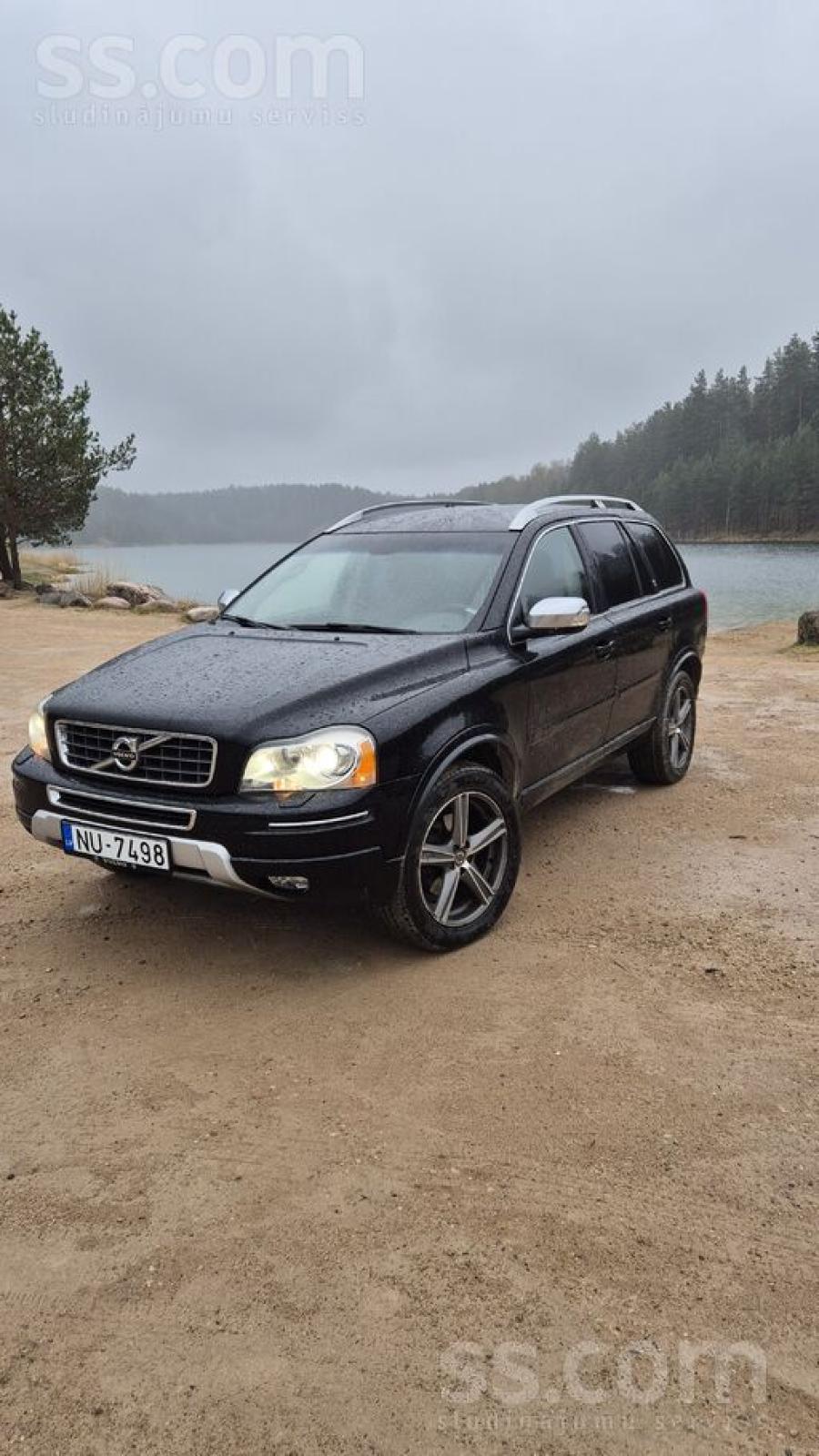 Melns Volvo XC90 2013 Ogre, ar dzinēja tilpumu 2.40 L un nobraukumu 310 tūkst. km par 12350 €, foto 3 vietnē AUTOMOTO.COM.LV