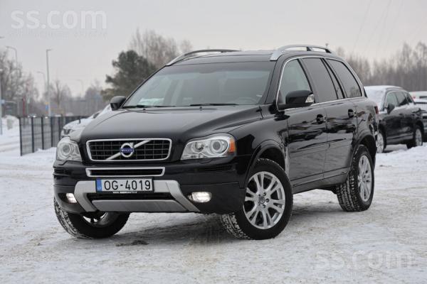 Black Volvo XC90 2014 in Jelgava, with an engine capacity of 2.40 L and mileage of 0 thousand km for 12500 €, photo 1 on AUTOMOTO.COM.LV