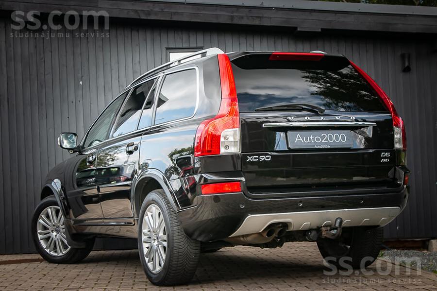Melns Volvo XC90 2014 Tukums, ar dzinēja tilpumu 2.40 L un nobraukumu 217 tūkst. km par 13490 €, foto 5 vietnē AUTOMOTO.COM.LV