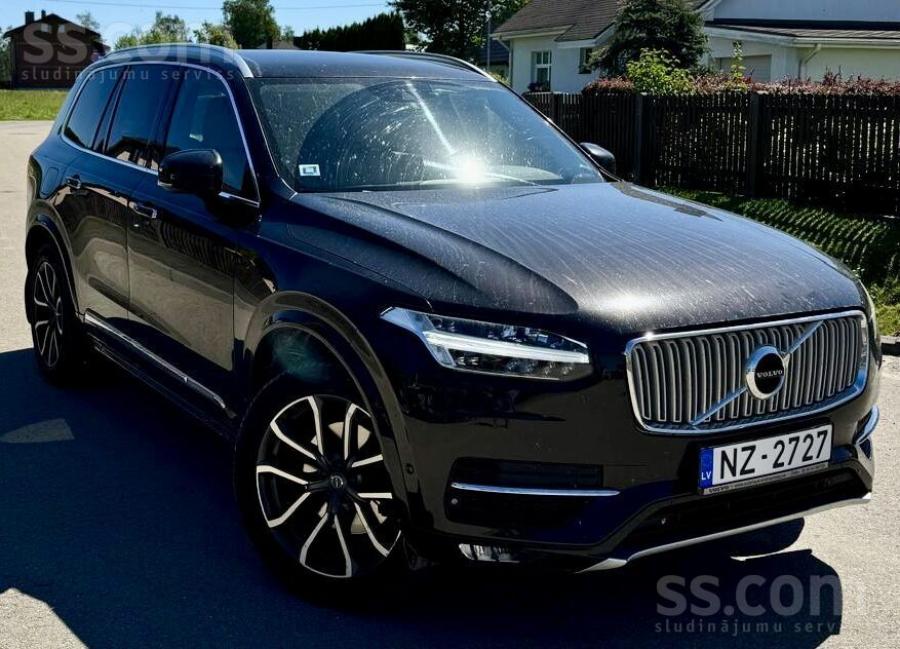 Melns Volvo XC90 2015 Jelgava, ar dzinēja tilpumu 2.00 L un nobraukumu 246 tūkst. km par 16000 €, foto 4 vietnē AUTOMOTO.COM.LV