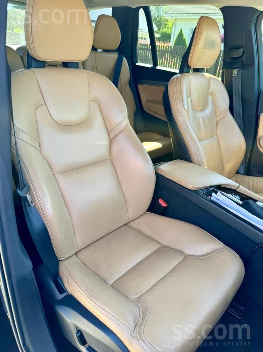 Melns Volvo XC90 2015 Jelgava, ar dzinēja tilpumu 2.00 L un nobraukumu 246 tūkst. km par 16000 €, foto 6 vietnē AUTOMOTO.COM.LV