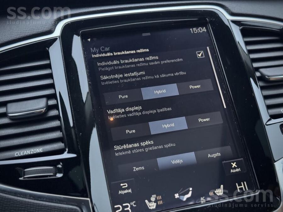 Черный Вольво ХС90 2015 в Елгава, объемом двигателя 2.00 л и пробегом 300 тыс. км за 21300 €, фото 24 на AUTOMOTO.COM.LV