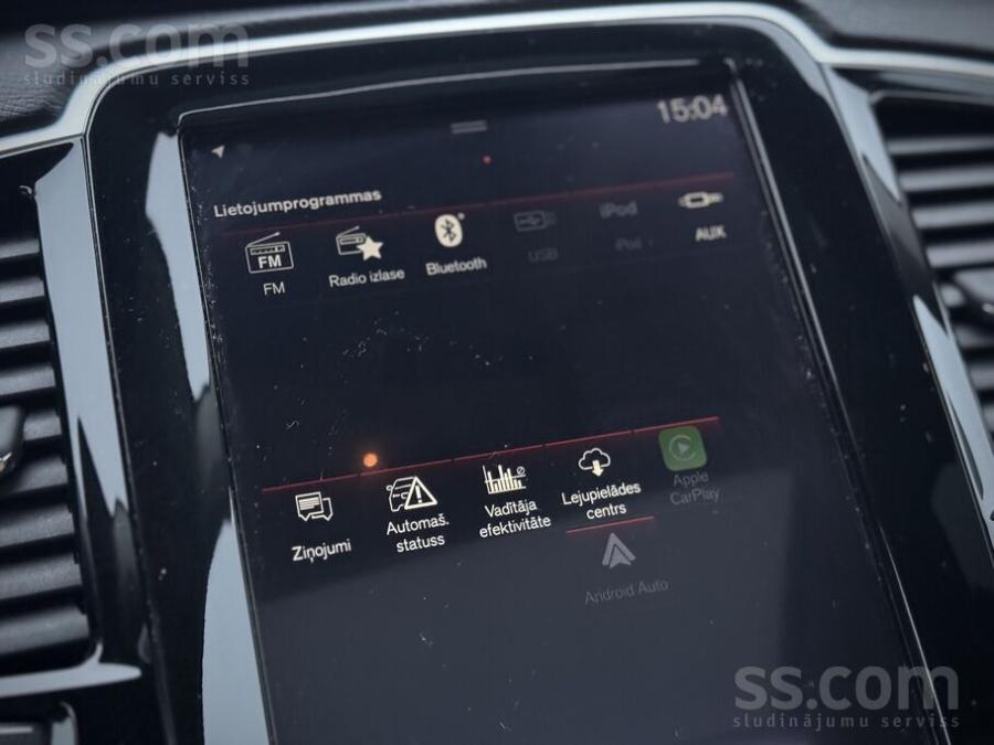 Черный Вольво ХС90 2015 в Елгава, объемом двигателя 2.00 л и пробегом 300 тыс. км за 21300 €, фото 25 на AUTOMOTO.COM.LV