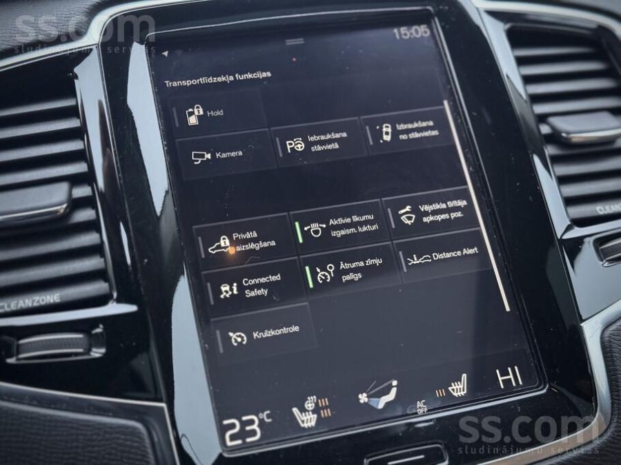 Черный Вольво ХС90 2015 в Елгава, объемом двигателя 2.00 л и пробегом 300 тыс. км за 21300 €, фото 27 на AUTOMOTO.COM.LV