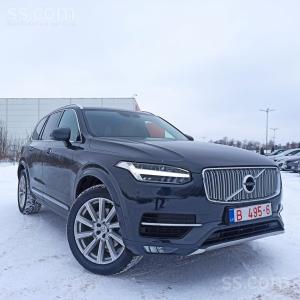 Melns Volvo XC90 2015 Daugavpils, ar dzinēja tilpumu 2.00 L un nobraukumu 0 tūkst. km par 22900 €, foto  vietnē AUTOMOTO.COM.LV