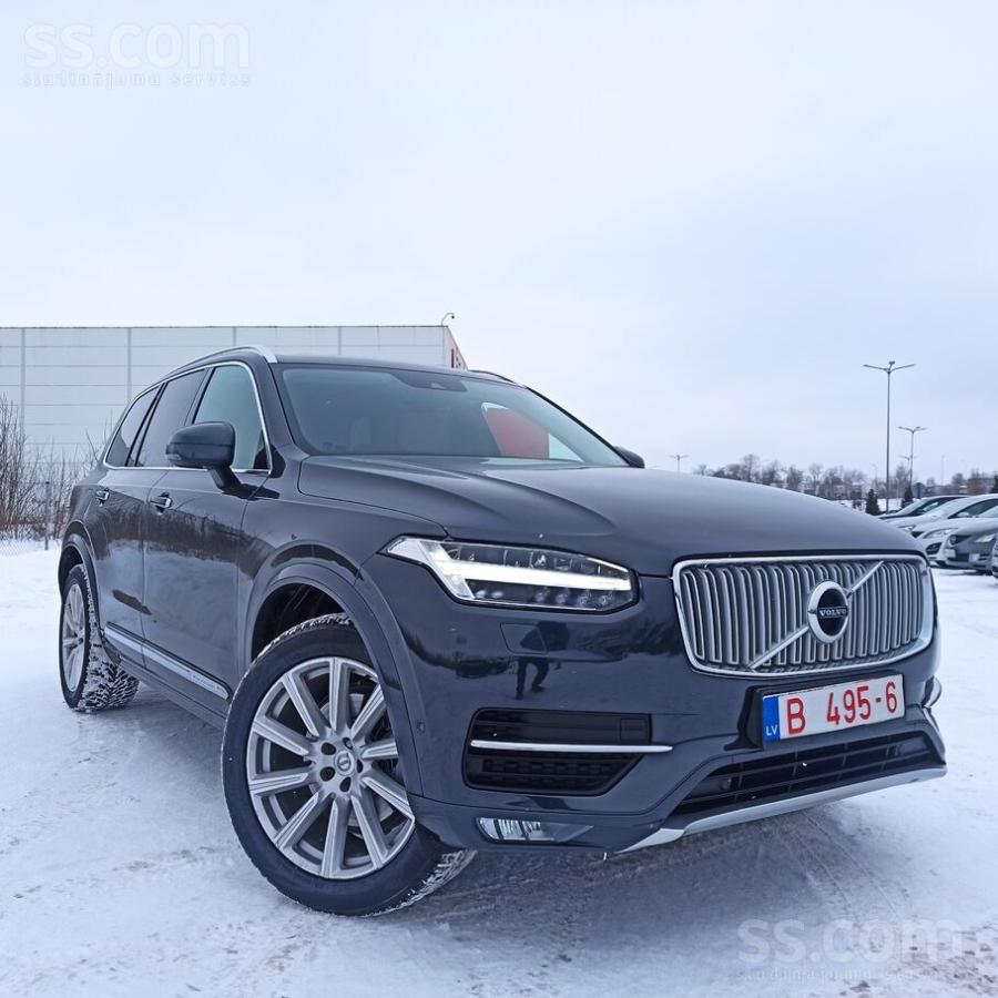 Black Volvo XC90 2015 in Daugavpils, with an engine capacity of 2.00 L and mileage of 0 thousand km for 22900 €, photo 1 on AUTOMOTO.COM.LV