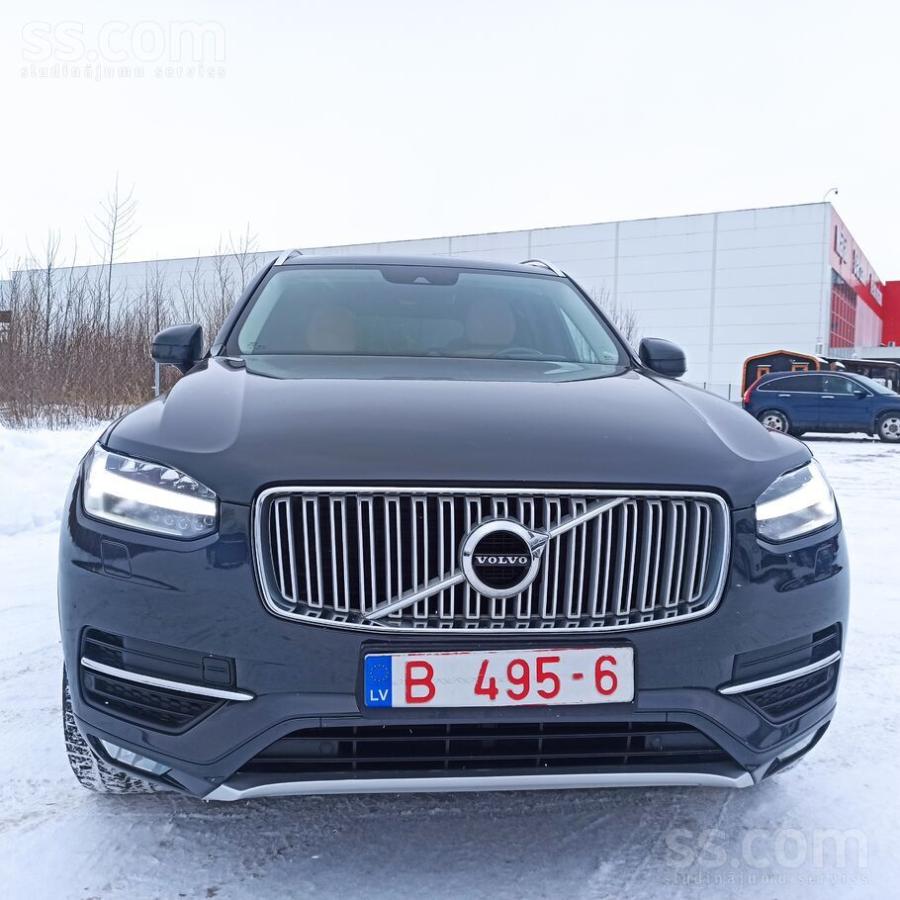 Black Volvo XC90 2015 in Daugavpils, with an engine capacity of 2.00 L and mileage of 0 thousand km for 22900 €, photo 2 on AUTOMOTO.COM.LV