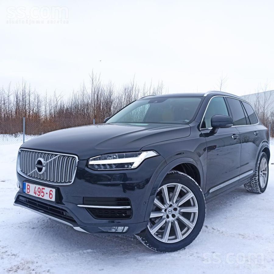 Black Volvo XC90 2015 in Daugavpils, with an engine capacity of 2.00 L and mileage of 0 thousand km for 22900 €, photo 3 on AUTOMOTO.COM.LV
