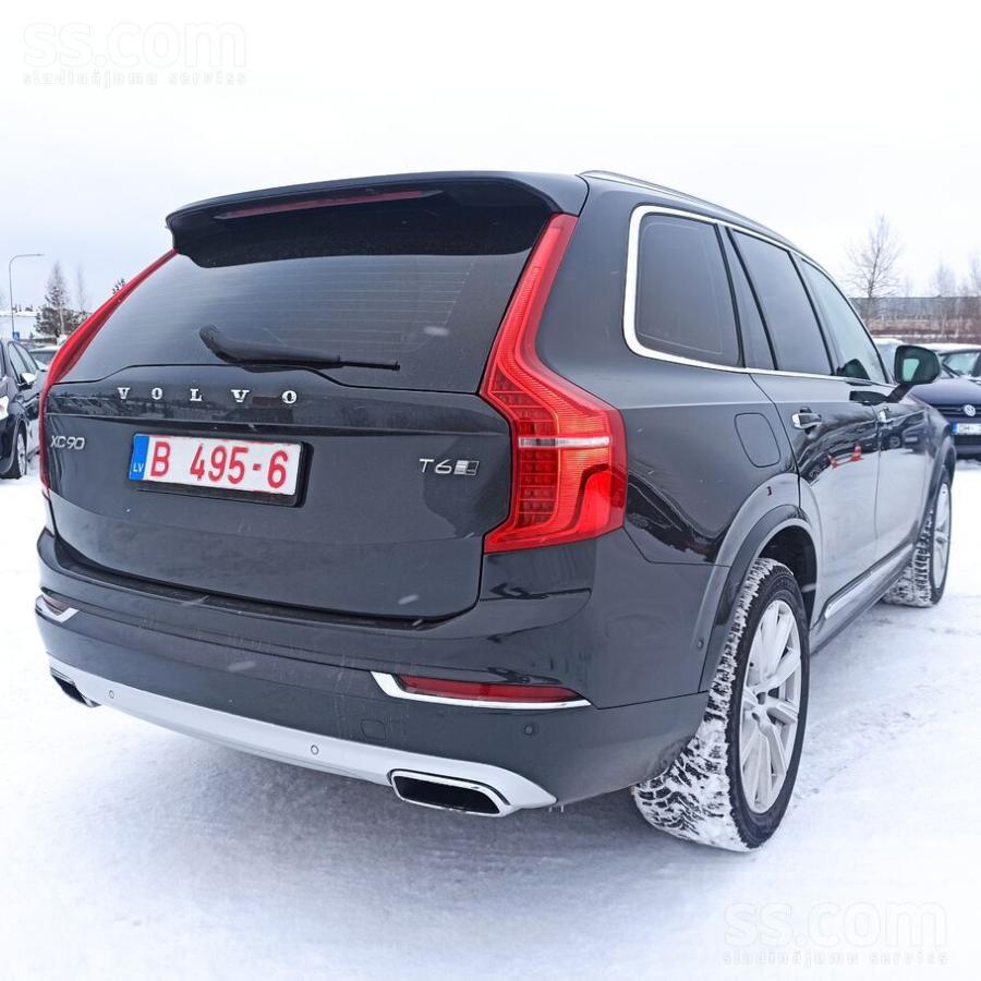 Black Volvo XC90 2015 in Daugavpils, with an engine capacity of 2.00 L and mileage of 0 thousand km for 22900 €, photo 6 on AUTOMOTO.COM.LV