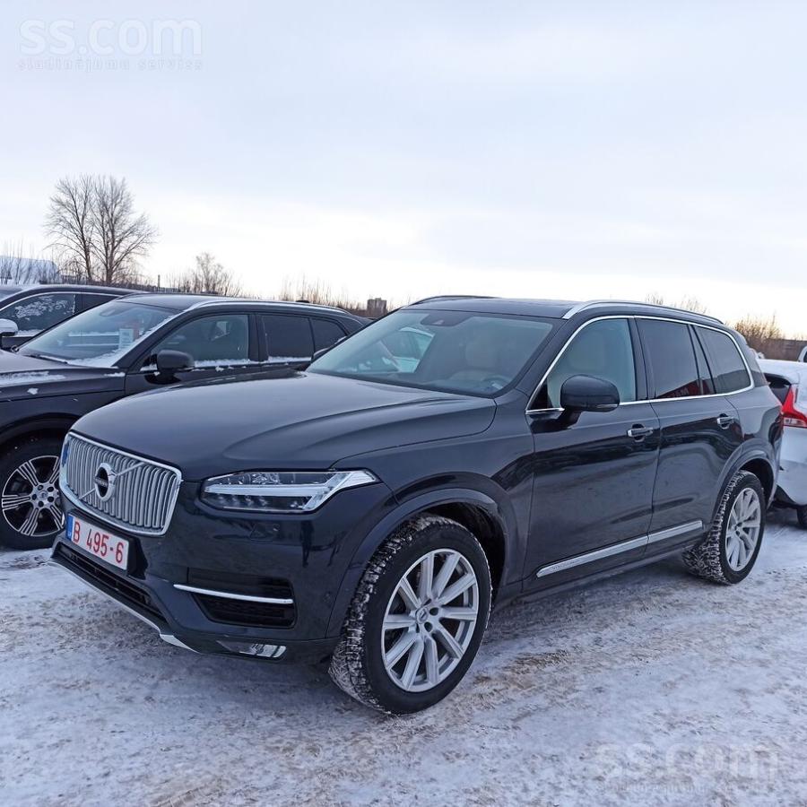 Black Volvo XC90 2015 in Daugavpils, with an engine capacity of 2.00 L and mileage of 0 thousand km for 22900 €, photo 35 on AUTOMOTO.COM.LV