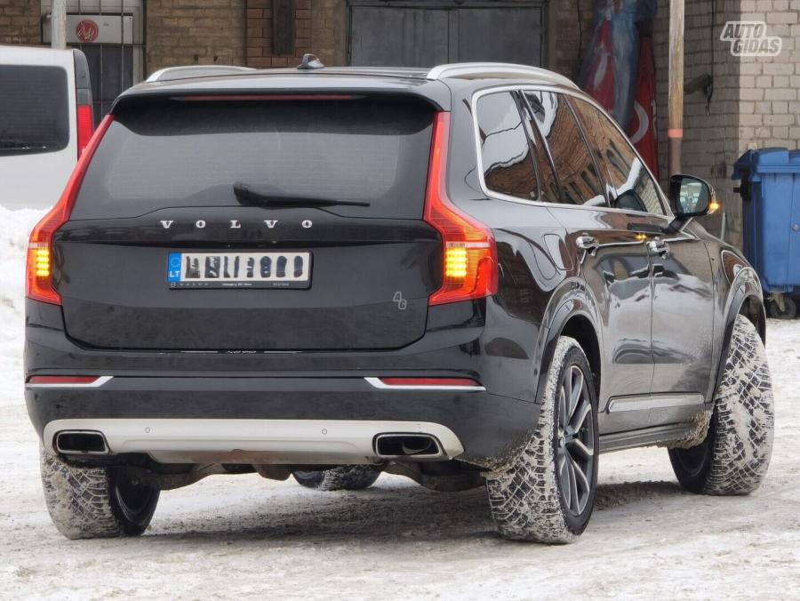 Melns Volvo XC90 2015 Viļņa, ar dzinēja tilpumu 2.00 L un nobraukumu 262 tūkst. km par 23600 €, foto 5 vietnē AUTOMOTO.COM.LV