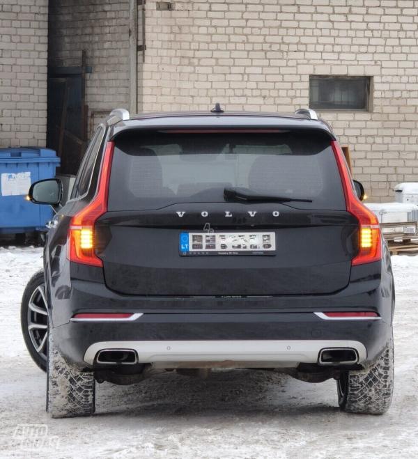 Black Volvo XC90 2015 in Vilnius, with an engine capacity of 2.00 L and mileage of 262 thousand km for 23600 €, photo 6 on AUTOMOTO.COM.LV