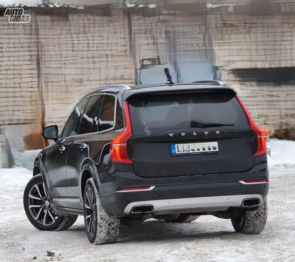 Black Volvo XC90 2015 in Vilnius, with an engine capacity of 2.00 L and mileage of 262 thousand km for 23600 €, photo 10 on AUTOMOTO.COM.LV