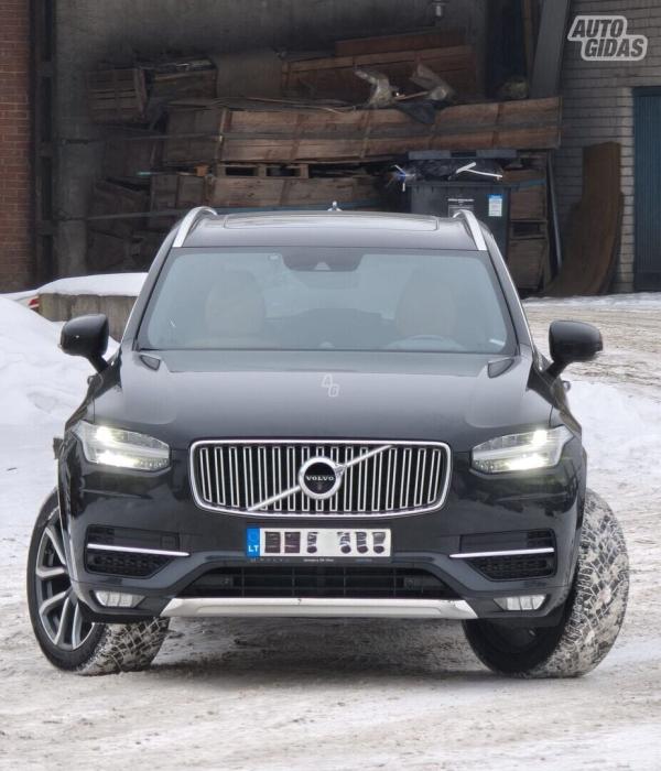 Black Volvo XC90 2015 in Vilnius, with an engine capacity of 2.00 L and mileage of 262 thousand km for 23600 €, photo 1 on AUTOMOTO.COM.LV