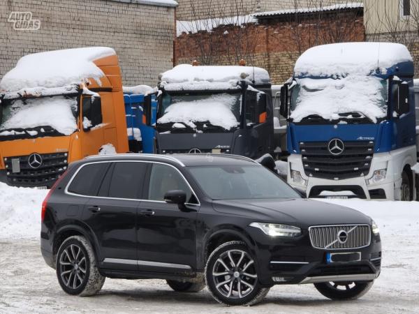 Black Volvo XC90 2015 in Vilnius, with an engine capacity of 2.00 L and mileage of 262 thousand km for 23600 €, photo 3 on AUTOMOTO.COM.LV
