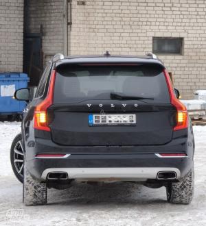 Black Volvo XC90 2015 in Vilnius, with an engine capacity of 2.00 L and mileage of 262 thousand km for 23600 €, photo 6 on AUTOMOTO.COM.LV