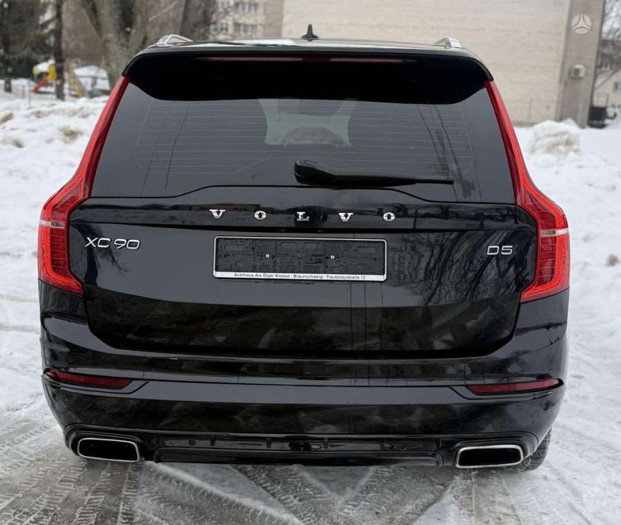 Melns Volvo XC90 2015 Raseiniai, ar dzinēja tilpumu 1.97 L un nobraukumu 171 tūkst. km par 12650 €, foto 13 vietnē AUTOMOTO.COM.LV