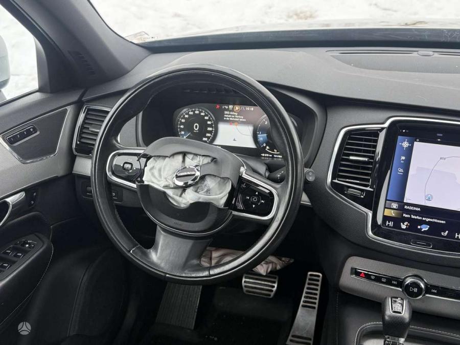 Melns Volvo XC90 2015 Raseiniai, ar dzinēja tilpumu 1.97 L un nobraukumu 171 tūkst. km par 12650 €, foto 30 vietnē AUTOMOTO.COM.LV