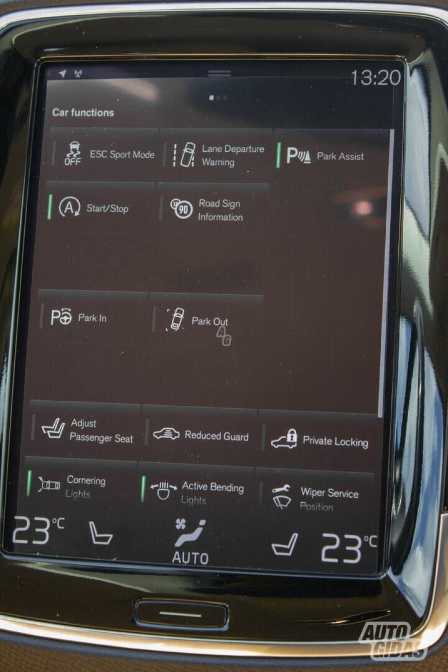 Черный Вольво ХС90 2015 в Каунас, объемом двигателя 2.00 л и пробегом 195 тыс. км за 18700 €, фото 16 на AUTOMOTO.COM.LV