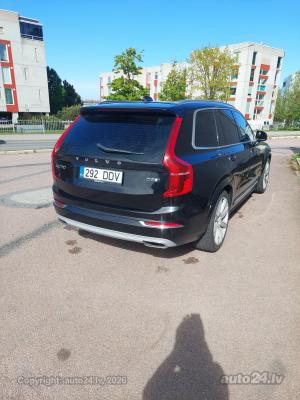 Black Volvo XC90 2015 in Keila, with an engine capacity of 2.00 L and mileage of 185 thousand km for 24900 €, photo 4 on AUTOMOTO.COM.LV