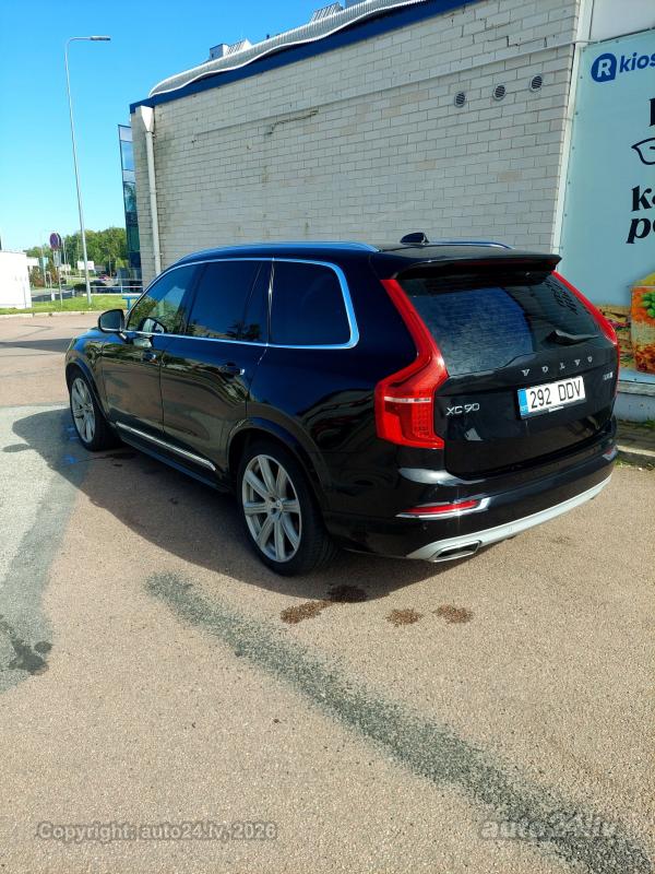 Black Volvo XC90 2015 in Keila, with an engine capacity of 2.00 L and mileage of 185 thousand km for 24900 €, photo 4 on AUTOMOTO.COM.LV