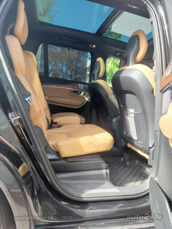 Black Volvo XC90 2015 in Keila, with an engine capacity of 2.00 L and mileage of 185 thousand km for 24900 €, photo 8 on AUTOMOTO.COM.LV