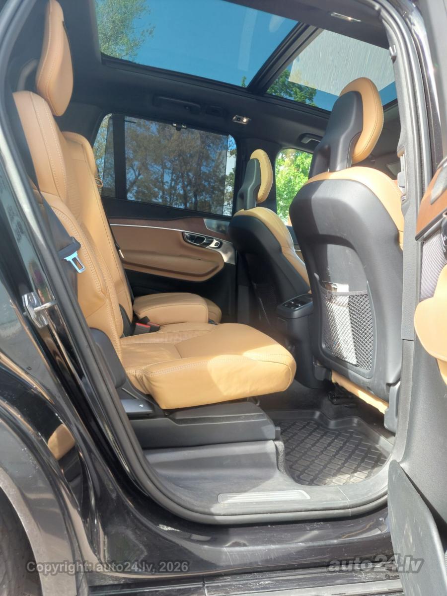 Black Volvo XC90 2015 in Keila, with an engine capacity of 2.00 L and mileage of 185 thousand km for 24900 €, photo 9 on AUTOMOTO.COM.LV