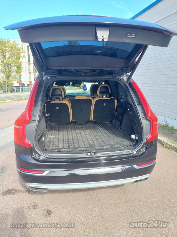 Black Volvo XC90 2015 in Keila, with an engine capacity of 2.00 L and mileage of 185 thousand km for 24900 €, photo 9 on AUTOMOTO.COM.LV