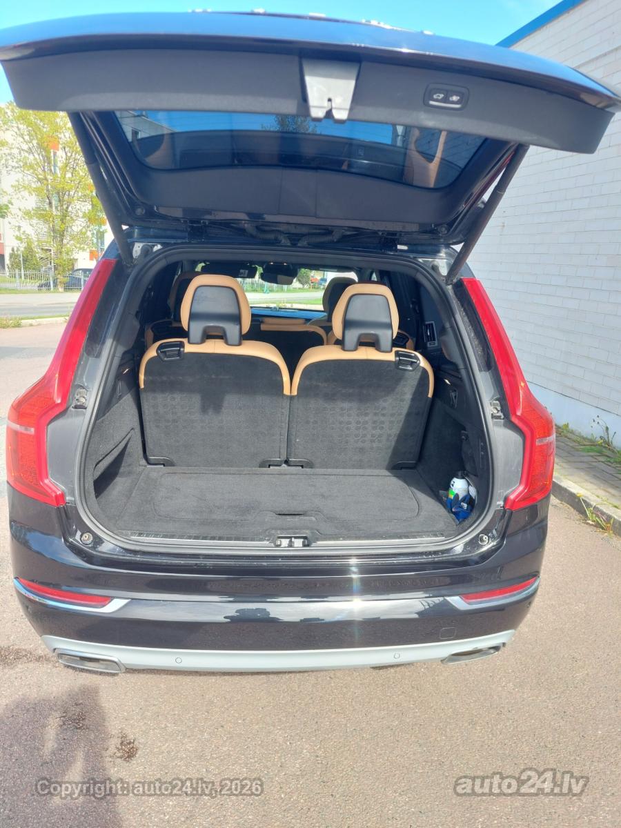 Black Volvo XC90 2015 in Keila, with an engine capacity of 2.00 L and mileage of 185 thousand km for 24900 €, photo 12 on AUTOMOTO.COM.LV