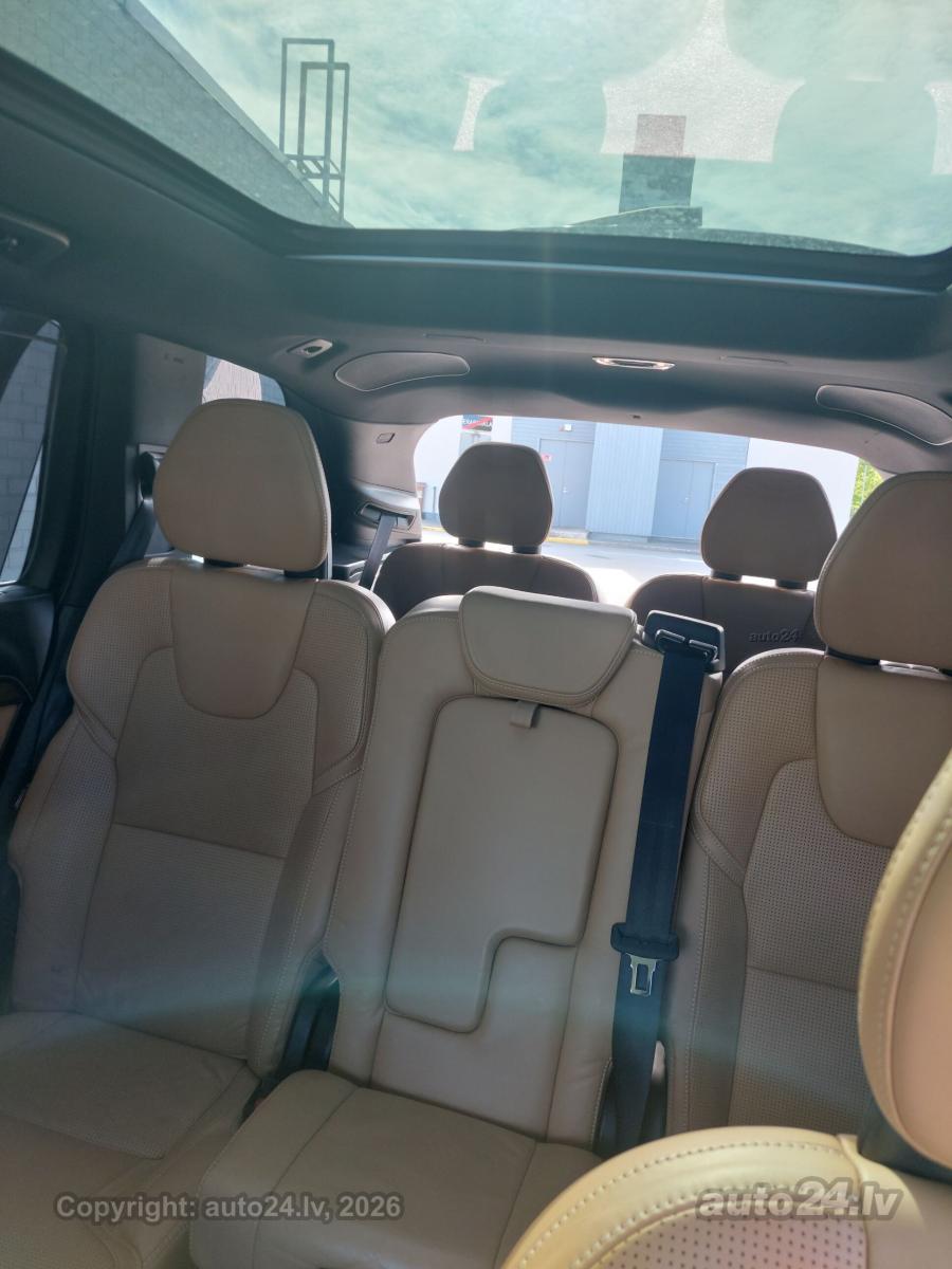Black Volvo XC90 2015 in Keila, with an engine capacity of 2.00 L and mileage of 185 thousand km for 24900 €, photo 13 on AUTOMOTO.COM.LV