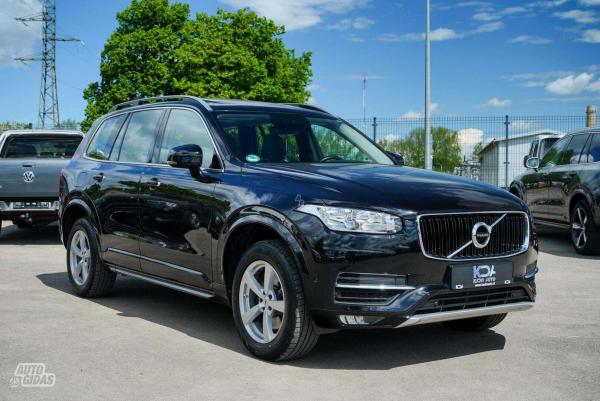 Black Volvo XC90 2015 in Marijampole, with an engine capacity of 2.00 L and mileage of 160 thousand km for 16950 €, photo 1 on AUTOMOTO.COM.LV