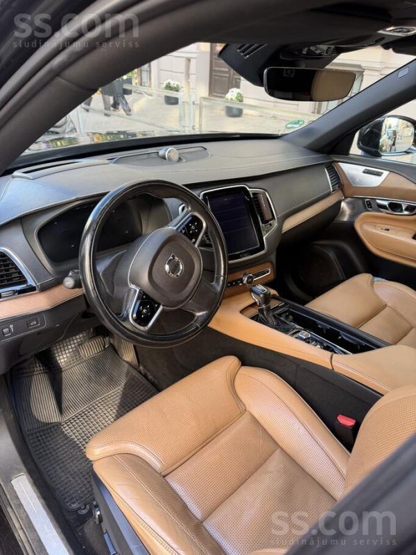 Melns Volvo XC90 2015 Rīga, ar dzinēja tilpumu 2.00 L un nobraukumu 242 tūkst. km par 23400 €, foto 6 vietnē AUTOMOTO.COM.LV