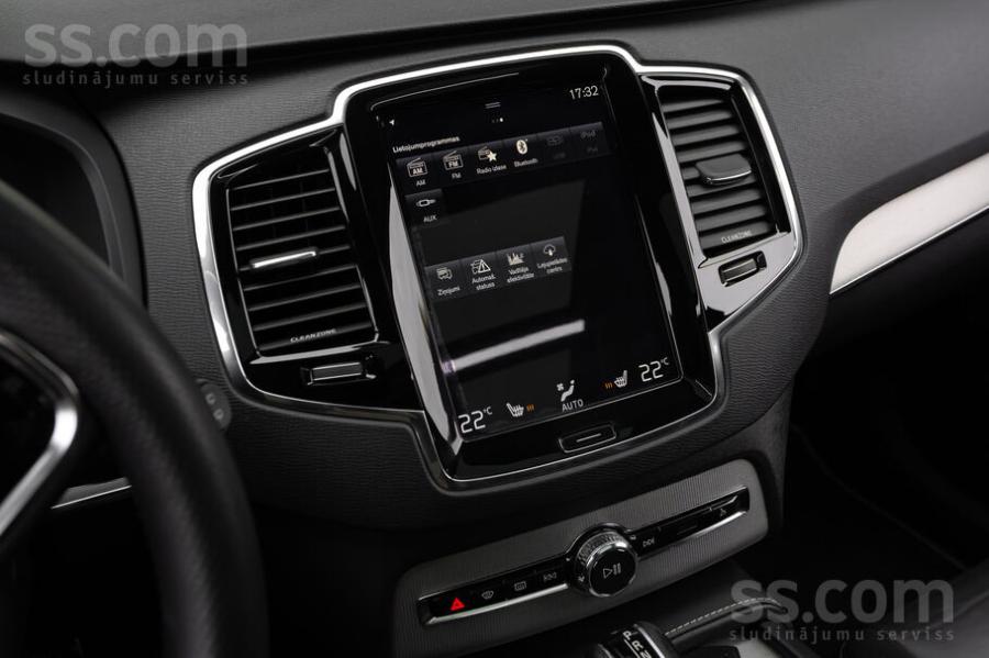 Melns Volvo XC90 2015 Jelgava, ar dzinēja tilpumu 2.00 L un nobraukumu 0 tūkst. km par 21950 €, foto 17 vietnē AUTOMOTO.COM.LV