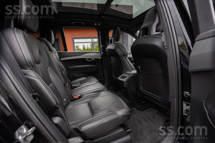 Melns Volvo XC90 2015 Jelgava, ar dzinēja tilpumu 2.00 L un nobraukumu 0 tūkst. km par 21950 €, foto 26 vietnē AUTOMOTO.COM.LV