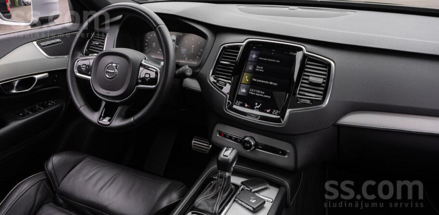 Melns Volvo XC90 2015 Jelgava, ar dzinēja tilpumu 2.00 L un nobraukumu 0 tūkst. km par 21950 €, foto 28 vietnē AUTOMOTO.COM.LV