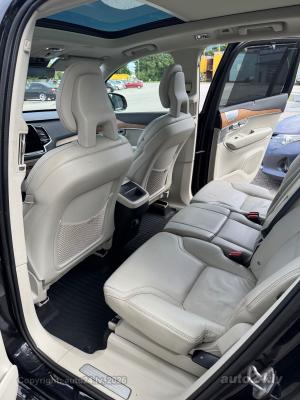 Black Volvo XC90 2015 in Tallinn, with an engine capacity of 2.00 L and mileage of 282 thousand km for 16400 €, photo 13 on AUTOMOTO.COM.LV