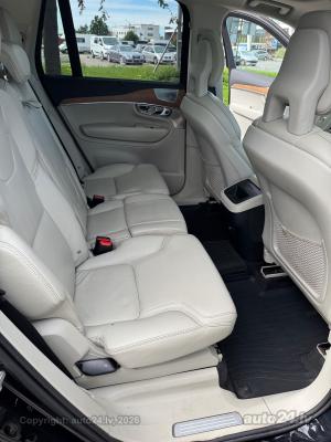 Black Volvo XC90 2015 in Tallinn, with an engine capacity of 2.00 L and mileage of 282 thousand km for 16400 €, photo 14 on AUTOMOTO.COM.LV