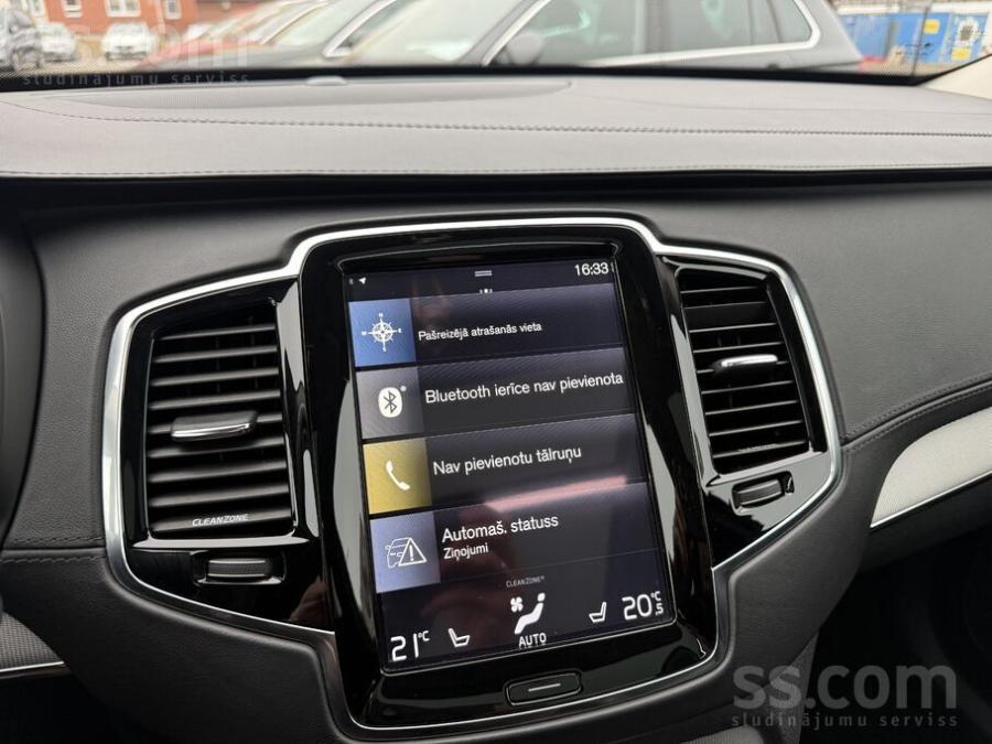 Черный Вольво ХС90 2015 в Елгава, объемом двигателя 2.00 л и пробегом 0 тыс. км за 19000 €, фото 17 на AUTOMOTO.COM.LV