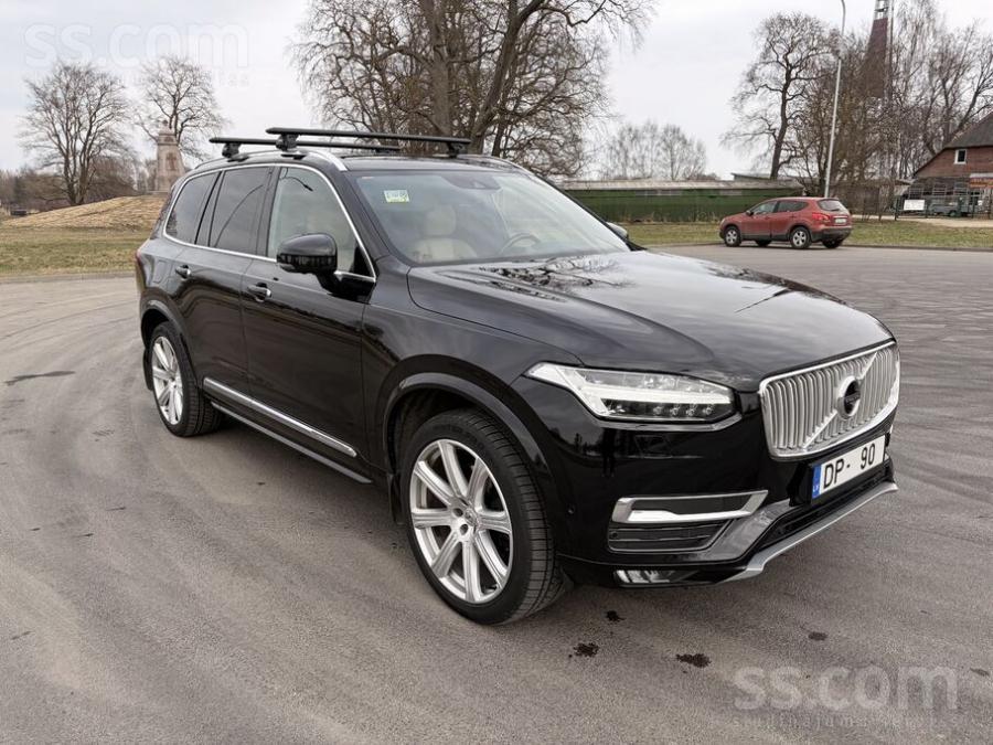 Black Volvo XC90 2015 in Riga, with an engine capacity of 2.00 L and mileage of 338 thousand km for 16000 €, photo 3 on AUTOMOTO.COM.LV