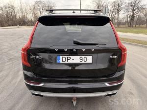 Black Volvo XC90 2015 in Riga, with an engine capacity of 2.00 L and mileage of 338 thousand km for 16000 €, photo 7 on AUTOMOTO.COM.LV
