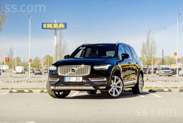 Melns Volvo XC90 2015 Rīga, ar dzinēja tilpumu 2.00 L un nobraukumu 342 tūkst. km par 15590 €, foto 1 vietnē AUTOMOTO.COM.LV