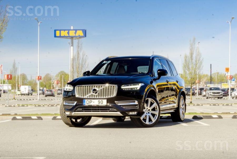 Melns Volvo XC90 2015 Rīga, ar dzinēja tilpumu 2.00 L un nobraukumu 342 tūkst. km par 15590 €, foto 1 vietnē AUTOMOTO.COM.LV